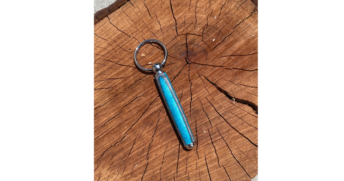 Teal Waves Keychain | Little Local