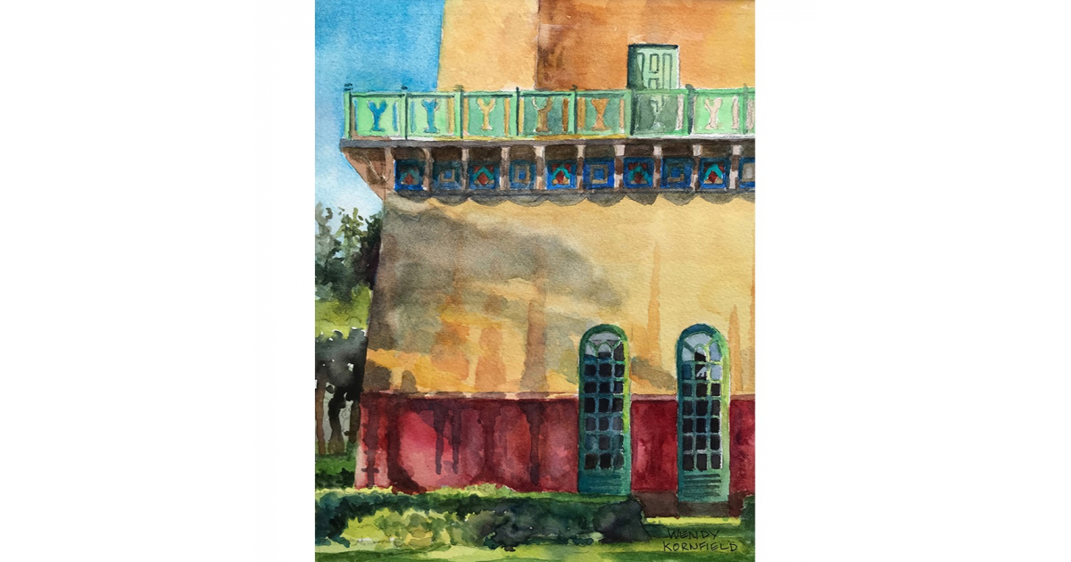 Alhambra Water Tower Giclee Print | Little Local